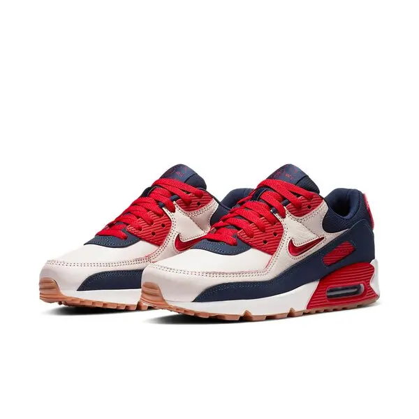 Nike Max 90 "home & Away" Sneakers - White/blue/red