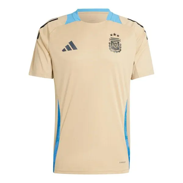 Adidas Argentina Training Soccer Jersey - Beige/blue