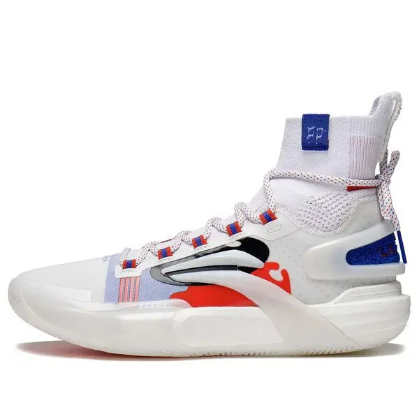 LI-NING Speed High Performance Sneakers - White/red/blue