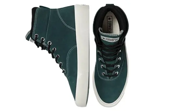 CONVERSE Nubuck High Top Lace-up Sneakers