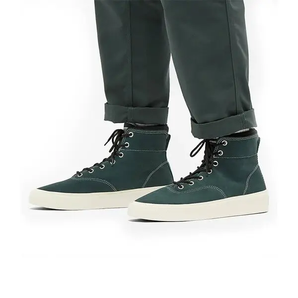 CONVERSE Nubuck High Top Lace-up Sneakers