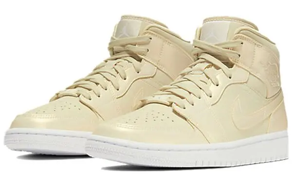 JORDAN 1 Mid Se Sneakers - Fossil-white