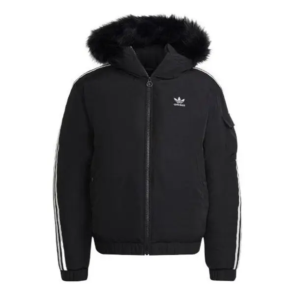 Adidas Winter Originals Bomber Jacket - Black/white