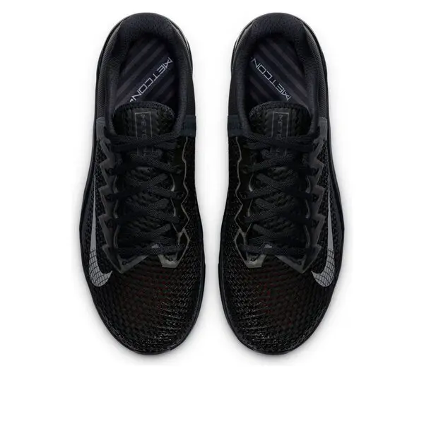 Nike Metcon 6 Athletic Lace-up Sneakers - Black/grey