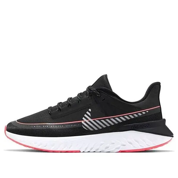 Nike Legend React 2 Shield Metallic Silver - Black
