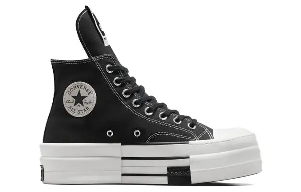 CONVERSE Chuck 70 Hi 'rick Owens X Drkshdw Dbl Drkstar' Lace Up Sneakers