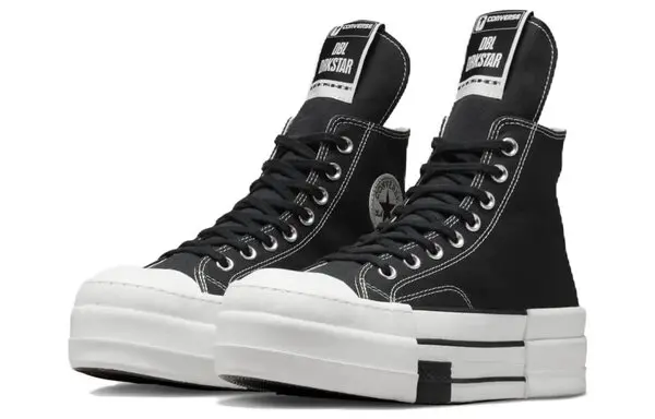 CONVERSE Chuck 70 Hi 'rick Owens X Drkshdw Dbl Drkstar' Lace Up Sneakers