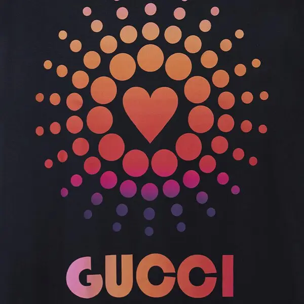 Gucci Love Parade Cotton T-shirt - Black