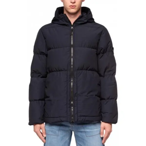 Stone Island Padded Jacket - Navy