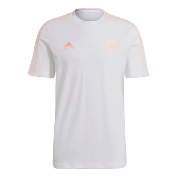 Adidas Afc Tee Arsenal Soccer/football Sports Short Sleeve - White