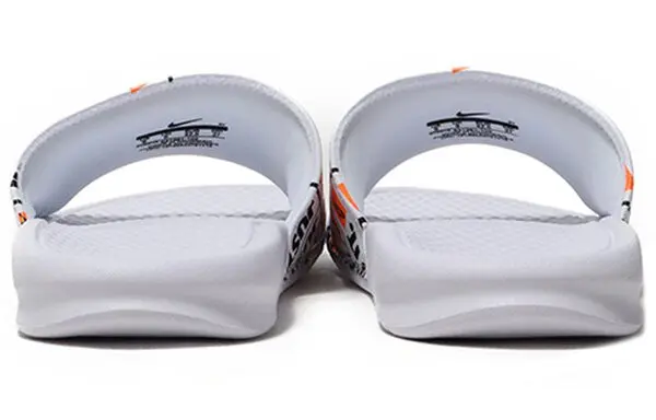 Nike Benassi Slide "just Do It Print - Black/white