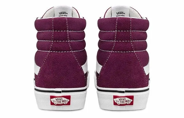 VANS Sk8-hi Lace Up Skate Shoes - Purple