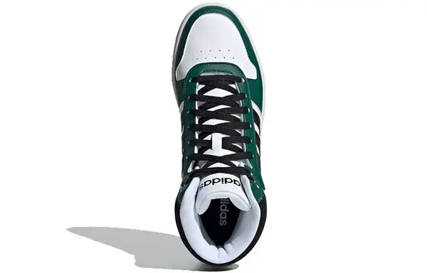 Adidas Hoops 2.0 Mid Sneakers - Black/green