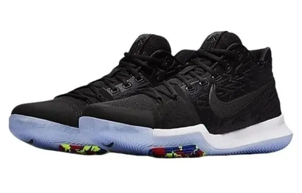 Nike Kyrie 3 Ep Basketball Sneakers - Black/multi Color