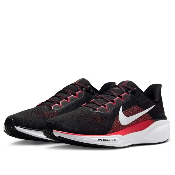 Nike Zoom Pegasus 41 Athletic Sneakers - Black/fire Red