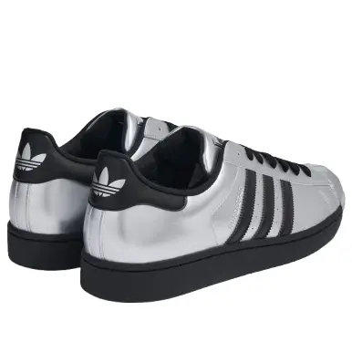 Adidas Superstar Sneakers - Silver/black