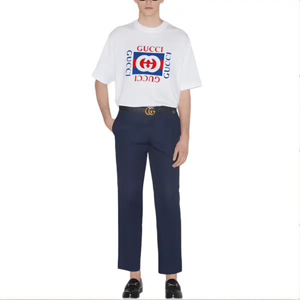Gucci Cotton Jersey T-shirt With Print - White