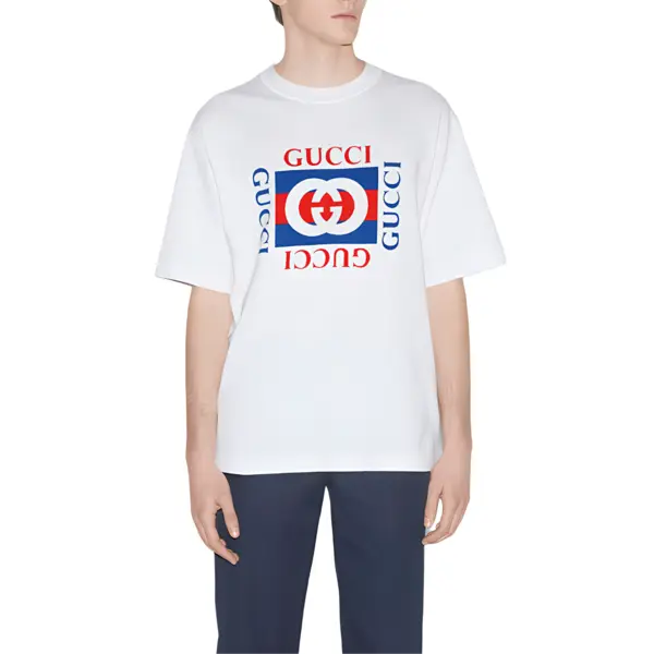 Gucci Cotton Jersey T-shirt With Print - White