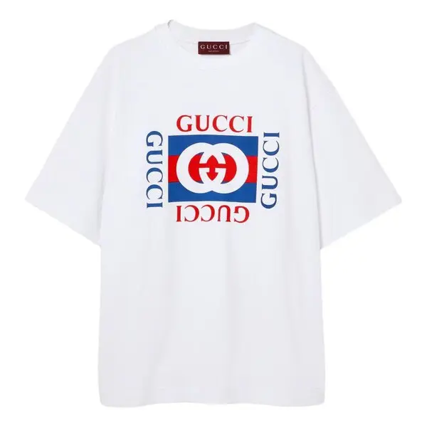 Gucci Cotton Jersey T-shirt With Print - White