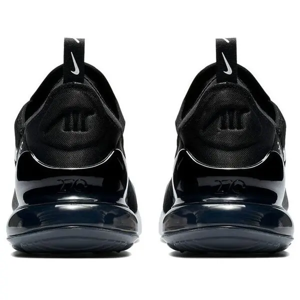 Nike Max 270 "black Summit White" Lifestyle Sneakers - Black/white