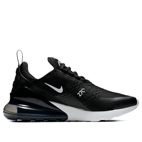 Nike Max 270 "black Summit White" Lifestyle Sneakers - Black/white