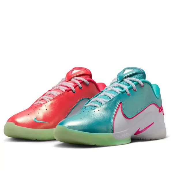 Nike Lebron 22 "christmas" Sneakers - Solar Red/dusty Cactus/white