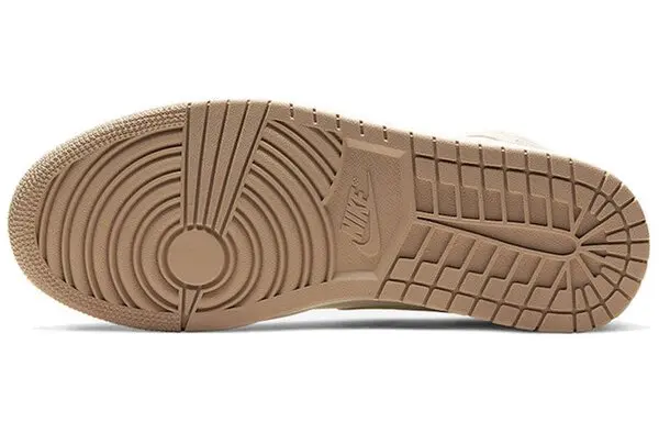 JORDAN 1 Mid Sneakers - Sail/light Bone-string-shimmer Voile