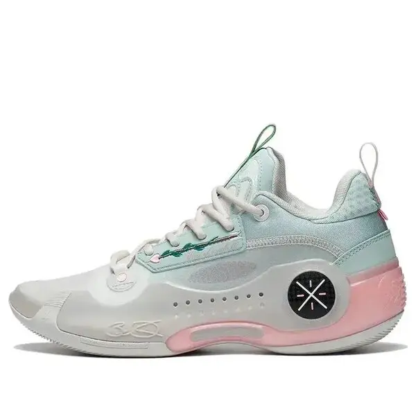LI-NING Way Of Wade Low "valentine's Day" Athletic Sneakers - White/blue/pink
