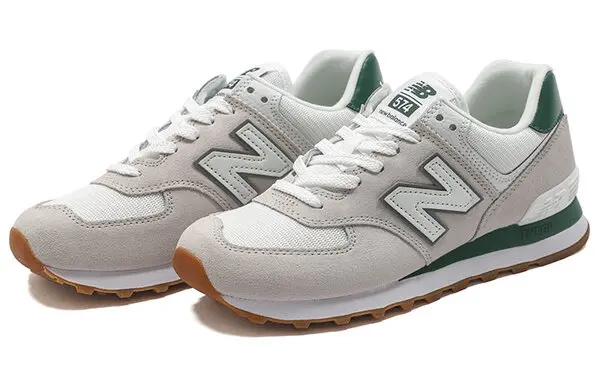 NEW BALANCE 574 Athletic Sneakers - Grey/green