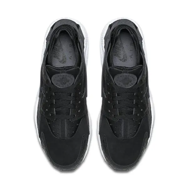 Nike Huarache Run "snake" Sneakers - Black/dark Grey/white