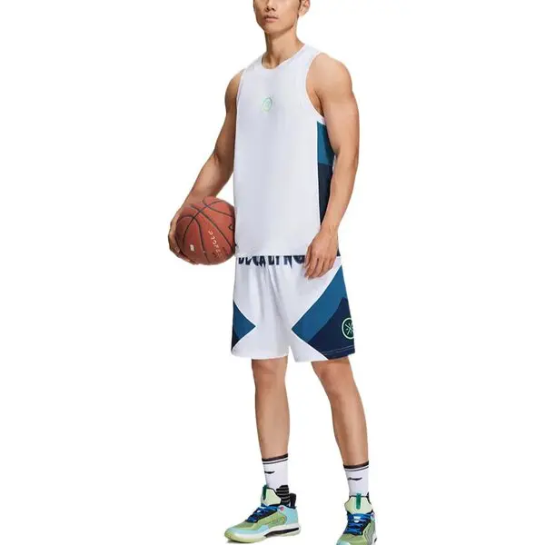 LI-NING Way Of Wade Logo Basketball Tank Top - White