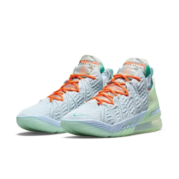 Nike Diana Taurasi X Lebron 18 Ep 'goat' High Top Sneakers - Blue Tint/dynamic Turq/ghost