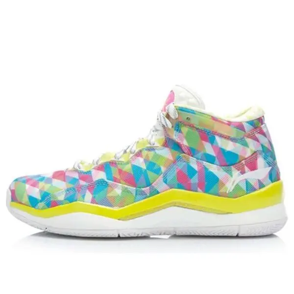 LI-NING Way Of Wade 3 "razfuego" High-top Sneakers - Multi-color/white