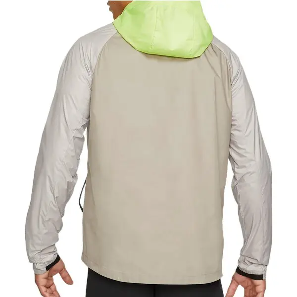 Nike Colorblock Hooded Zip-up Running Jacket