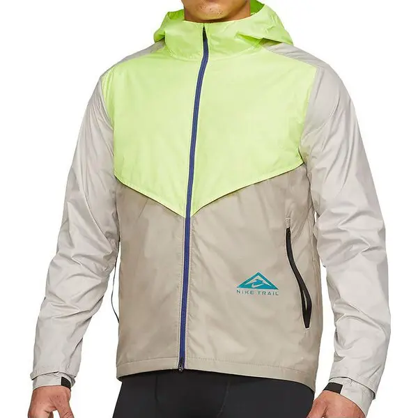 Nike Colorblock Hooded Zip-up Running Jacket
