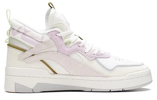 LI-NING Superwave Mid Sneakers - White/pink