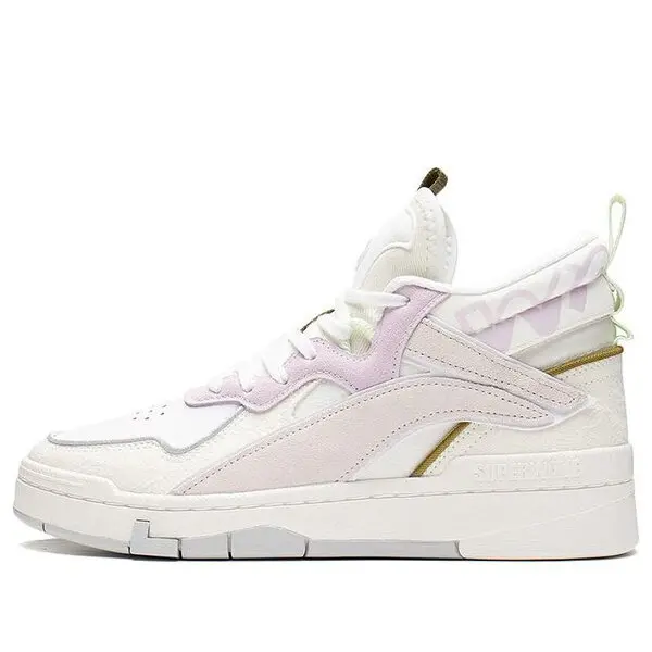 LI-NING Superwave Mid Sneakers - White/pink