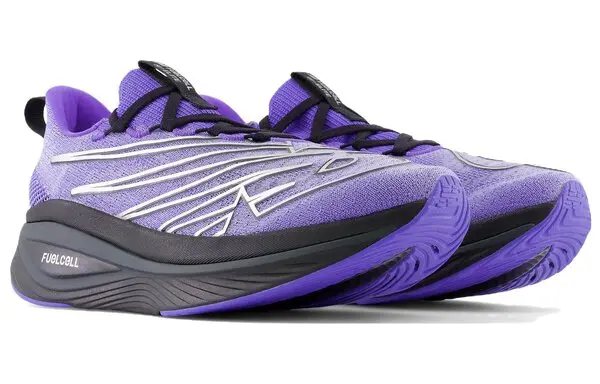 NEW BALANCE Fuelcell Supercomp Elite V3 Athletic Sneakers - Purple/black