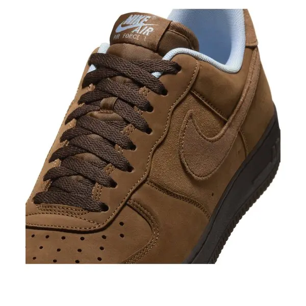 Nike Force 1 Low Sneakers - Light British Tan/blue