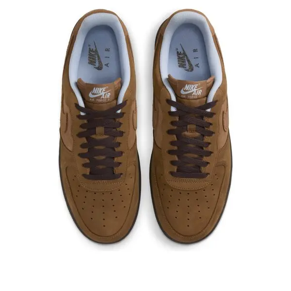 Nike Force 1 Low Sneakers - Light British Tan/blue