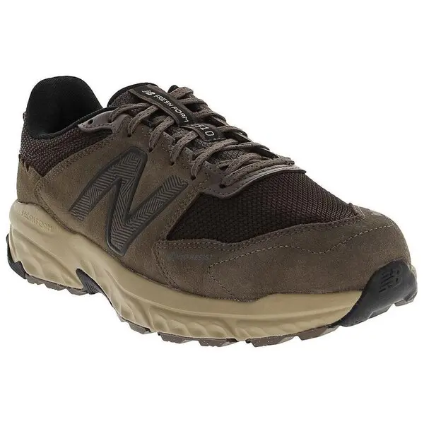 NEW BALANCE Athletic Lace-up Sneakers - Dark Mushroom
