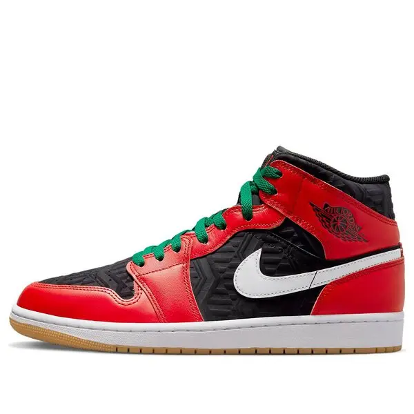 JORDAN 1 Mid Se Sneakers - Red