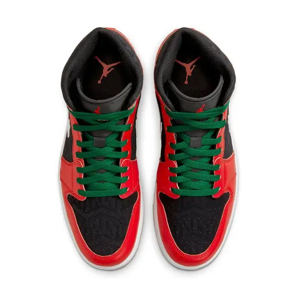 JORDAN 1 Mid Se Sneakers - Red