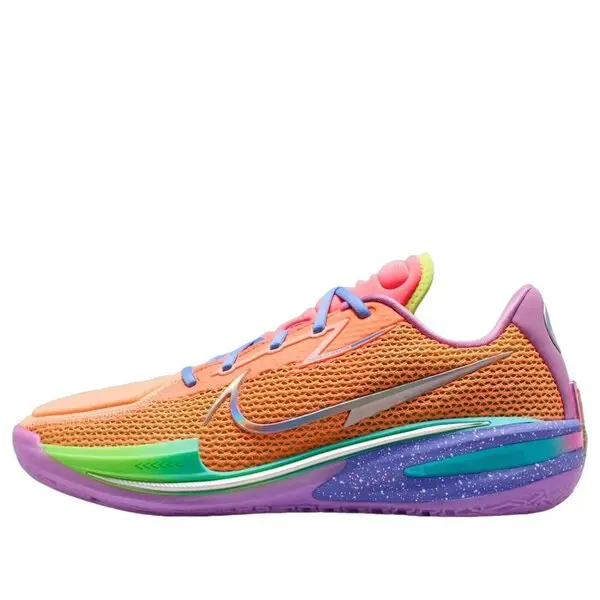 Nike X Dylan Harper Zoom Gt Cut 1 Ep 'tri-state' Athletic Sneakers - Orange Pulse/persian Violet/bright Violet