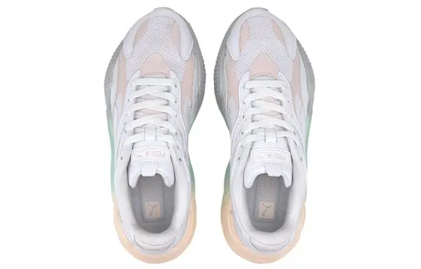 PUMA Rs-x3 Gradient Sneakers - Whitepinkgreen