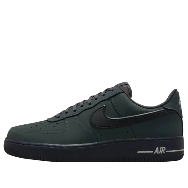 Nike Force 1 Low "rubber Swoosh" Sneakers - Black