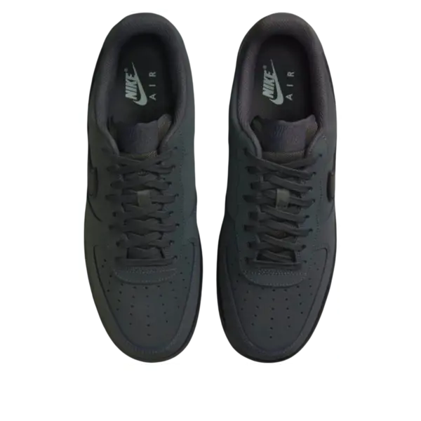 Nike Force 1 Low "rubber Swoosh" Sneakers - Black