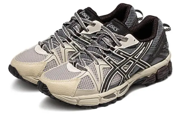 Asics Gel-kahana Athletic Sneakers - Beige/grey/black