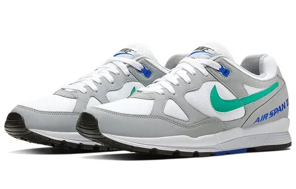 Nike Span Ii 'clear Emerald - Gray/green/white