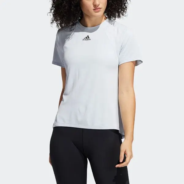Adidas Heat.rdy Focus Round-neck Short Sleeve Top